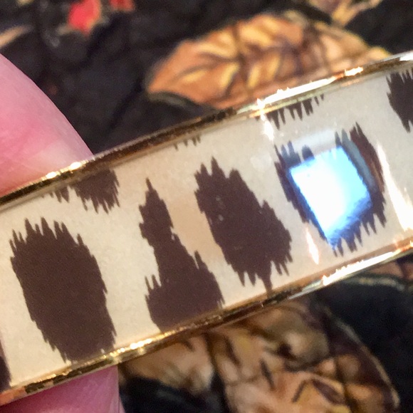 kate spade | Jewelry | Incredible Euc Kate Spade Leopard Bangle | Poshmark
